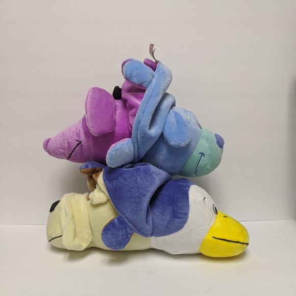 Toys | Lot Of 2 Flipazoo Bulldog Penguin Elephant Reversible Stuffed ...